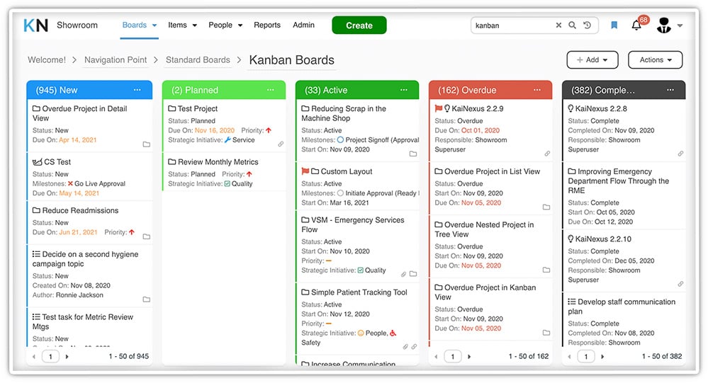 Continuous Improvement Boards: Collaborate Better | KaiNexus